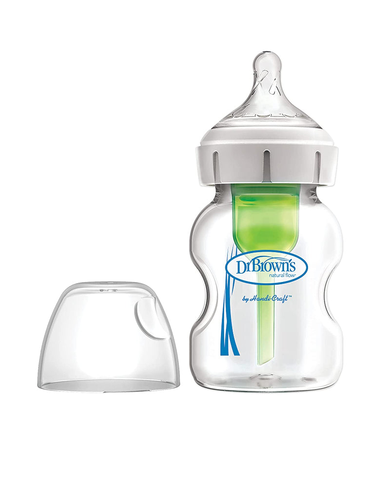 Dr. Brown's Biberon Cole Large en verre - 150ml | Wlidaty Maroc - 1er site E-Commerce pour la ...