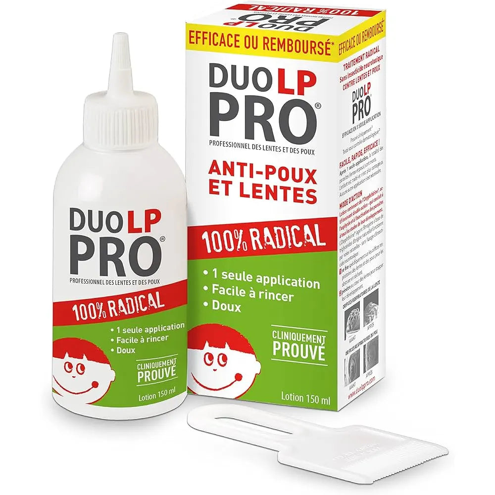 Duo LP-Pro Lotion Anti-Poux et Lentes 150 ml | Wlidaty Maroc - 1er site ...
