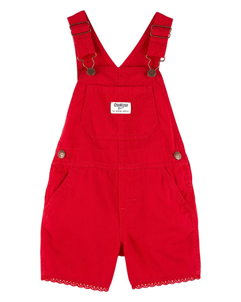 Salopette Short Classique OshKosh - Rouge | Wlidaty Maroc - 1er site E ...