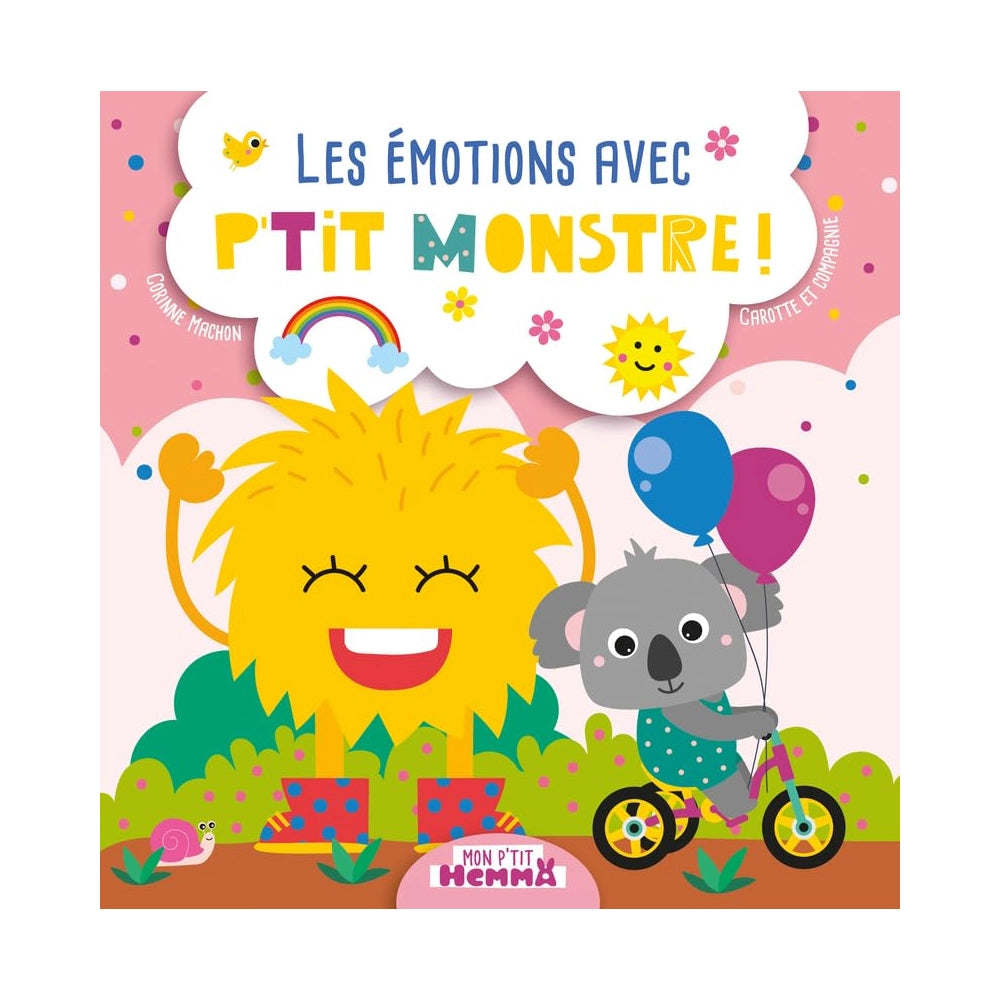 Les Émotions avec P'tit Monstre ! | Wlidaty Maroc - 1er site E-Commerce ...