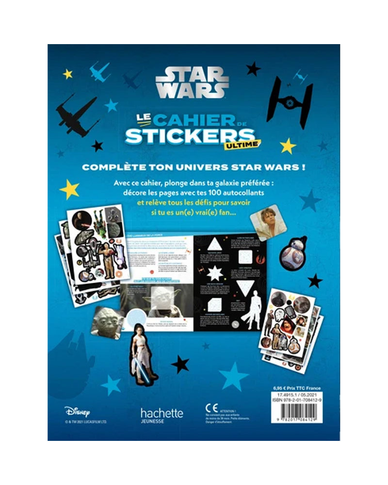 Le Cahier de Stickers Ultime - Star Wars | Wlidaty Maroc – wlidaty
