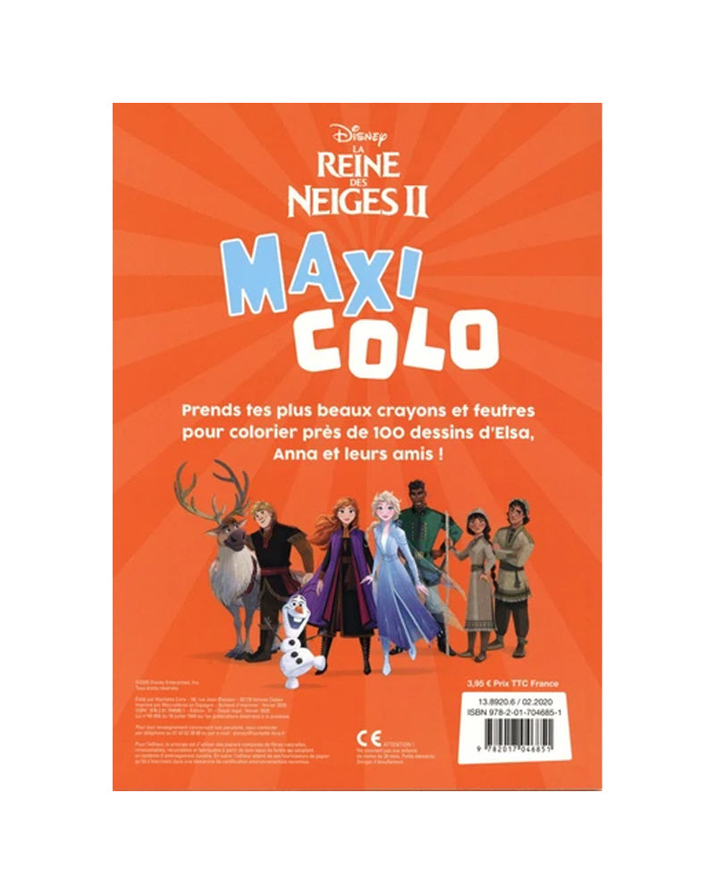 Disney Maxi Colo - Reine des Neiges II | Wlidaty Maroc – wlidaty