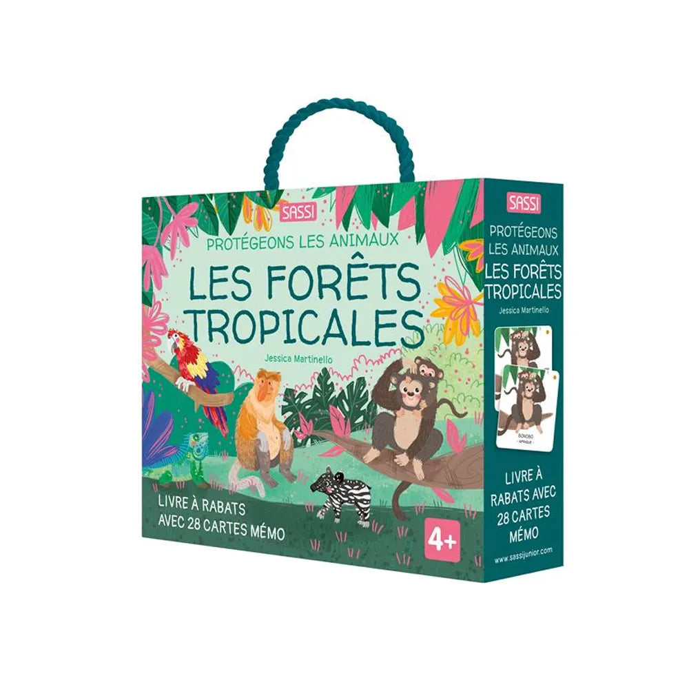Sassi La Forêt Tropicale Protégeons les Animaux - 4A+ | Wlidaty Maroc ...