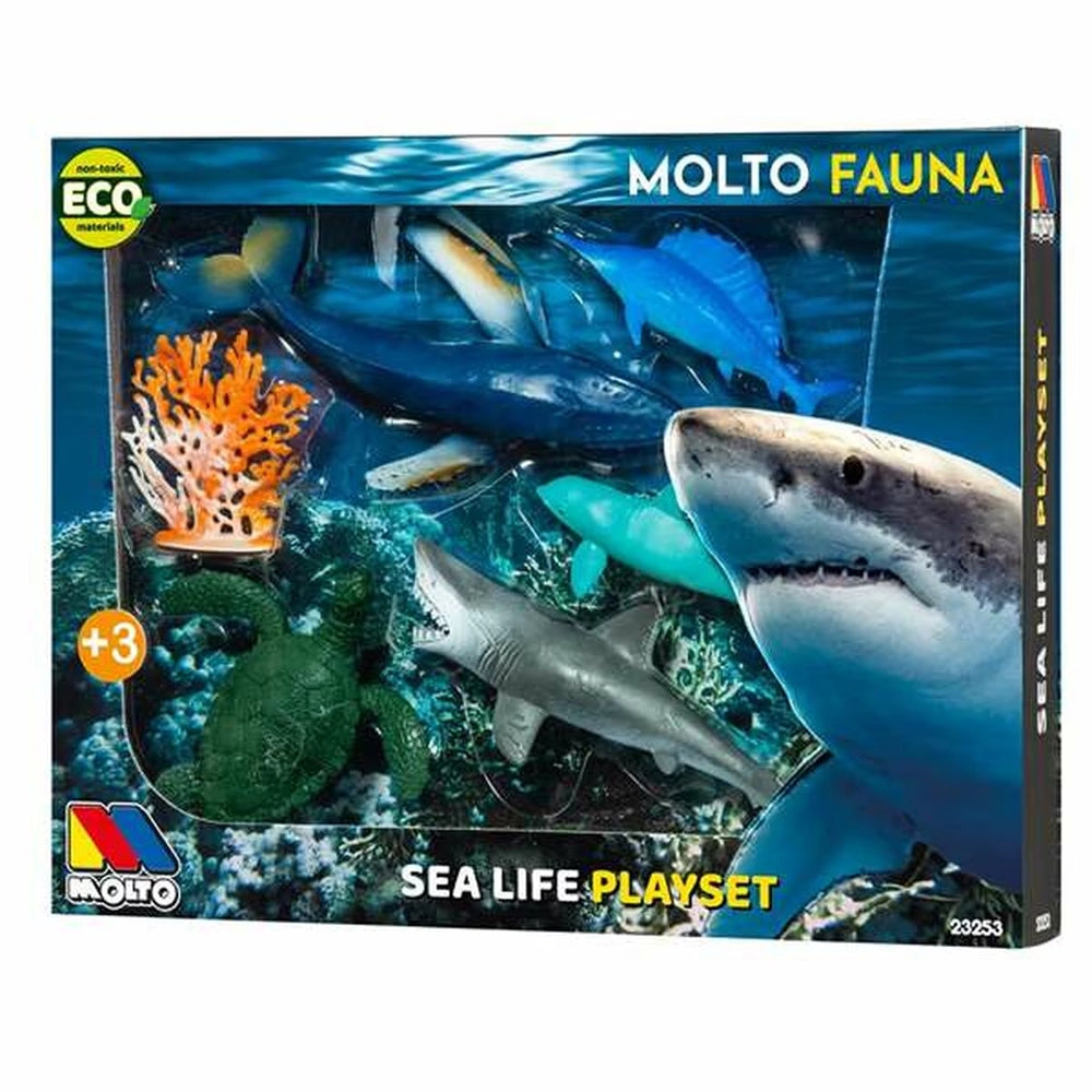 Molto Set de 6 Animaux de la Mer 3A+ | Wlidaty Maroc - 1er site E ...