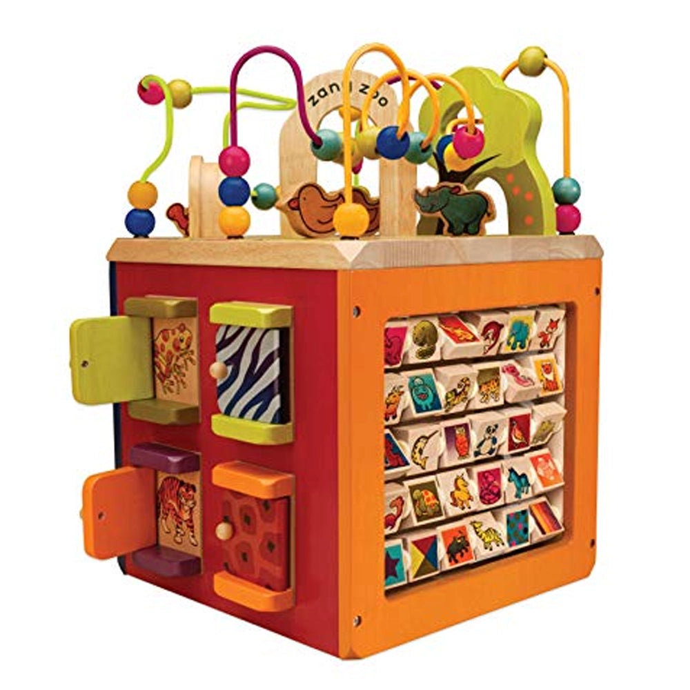 B. Toys Cube d'Activités Géant en Bois 12M+ | Wlidaty Maroc - 1er site ...