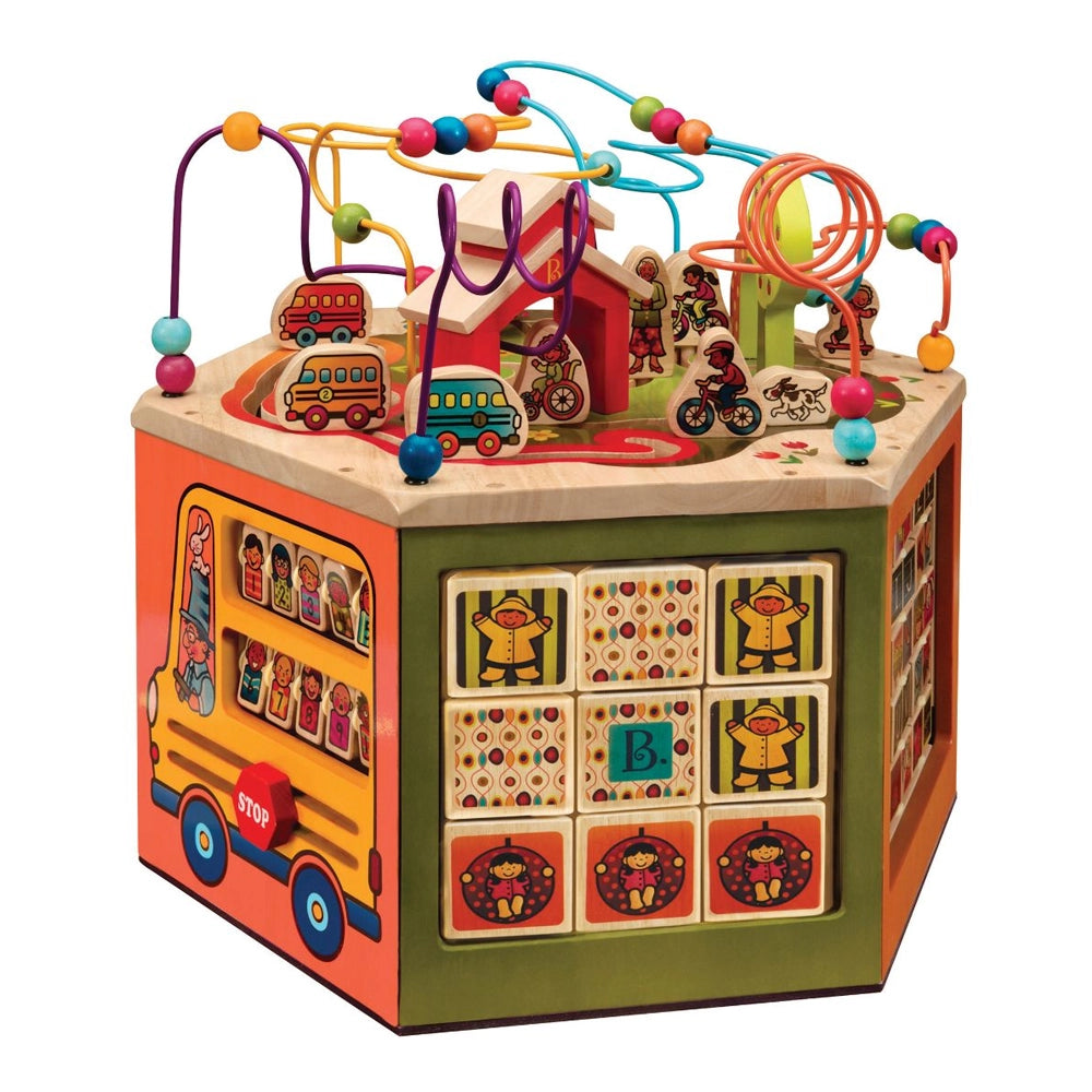 B. Toys Cube d'Activités Méga Géant Youniversity en Bois 12M+ | Wlidaty ...