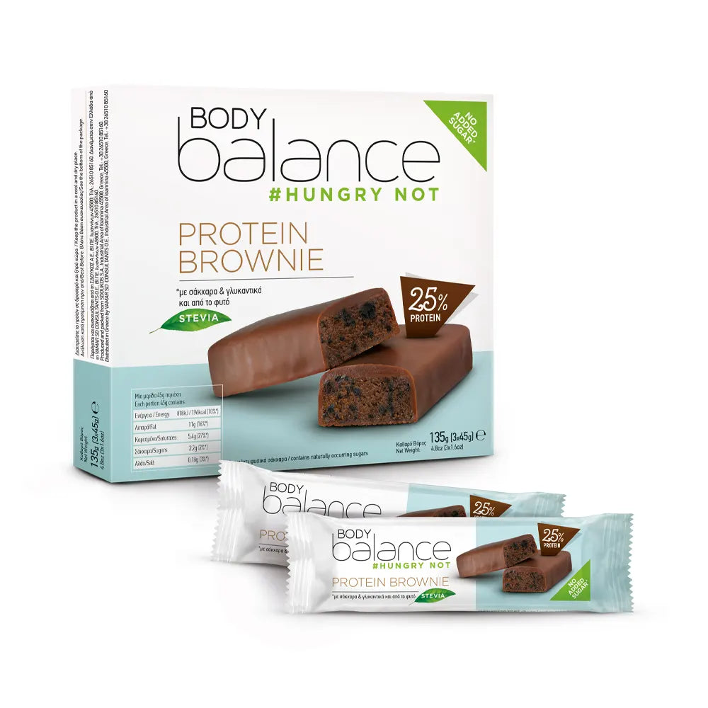 Body Balance Cookie Brownie Protein Bars - 135g | Wlidaty Morocco - #1 ...