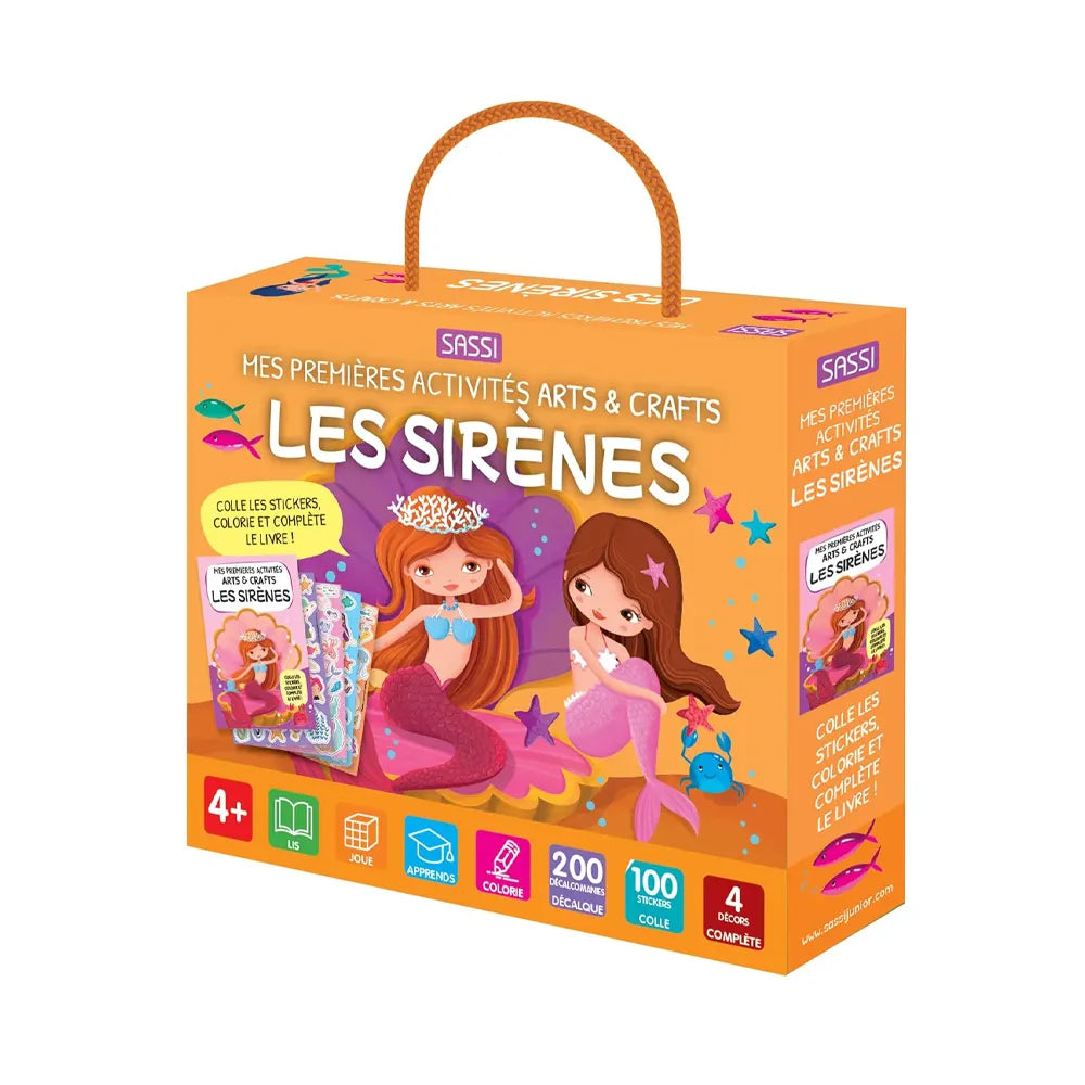 Sassi Mes Premières Activités Arts & Crafts Les Sirènes - 4A+ | Wlidaty ...