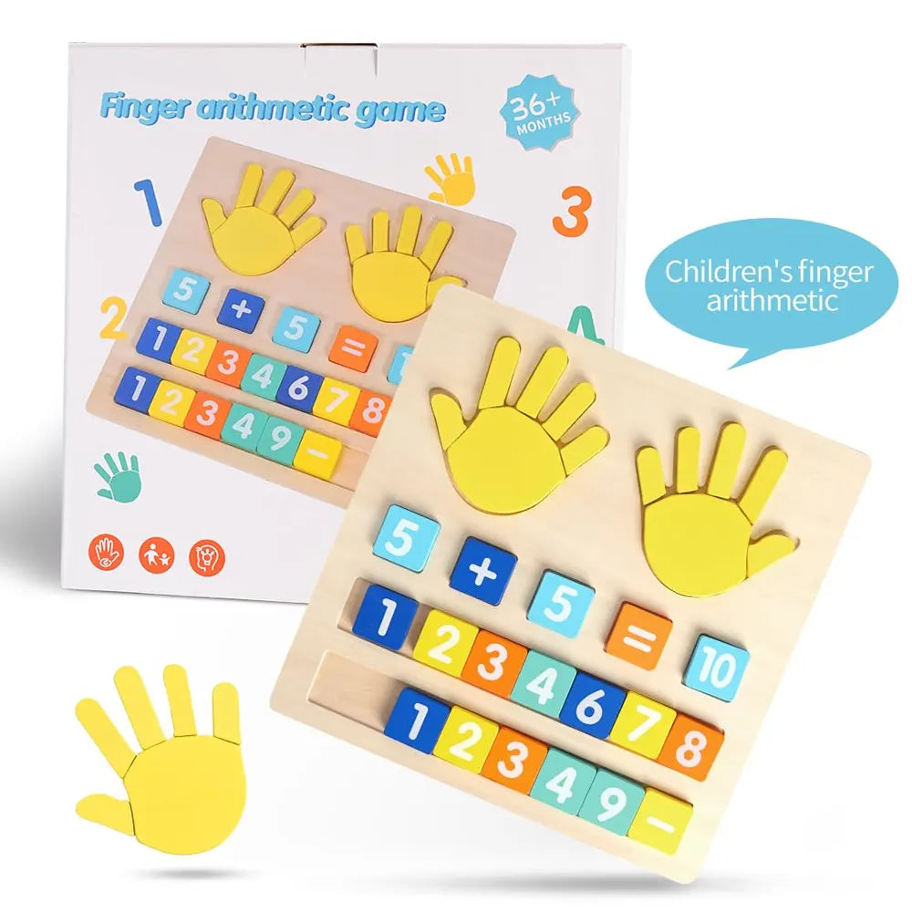 Jeu d’Apprentissage des Mathématiques en Bois - 3A+ | Wlidaty Morocco ...