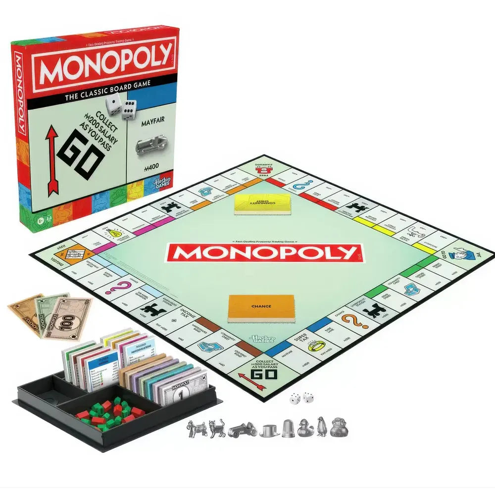 Hasbro Monopoly Jeu de Société - 8A+ | Wlidaty Maroc - 1er site E ...