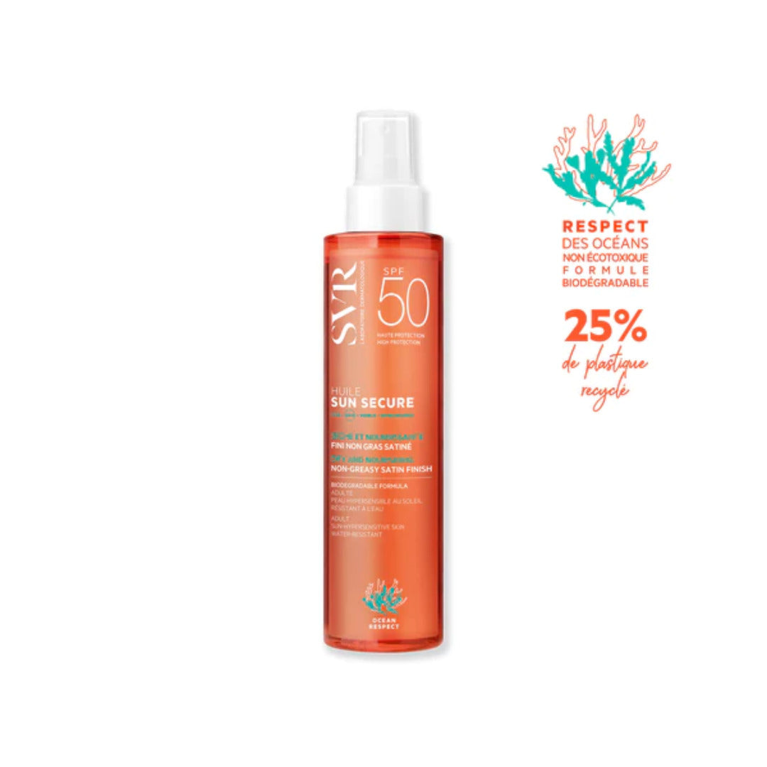 Svr Ecran Sun Secure Huile Seche Spf50+ 200ml | Wlidaty Maroc - 1er ...