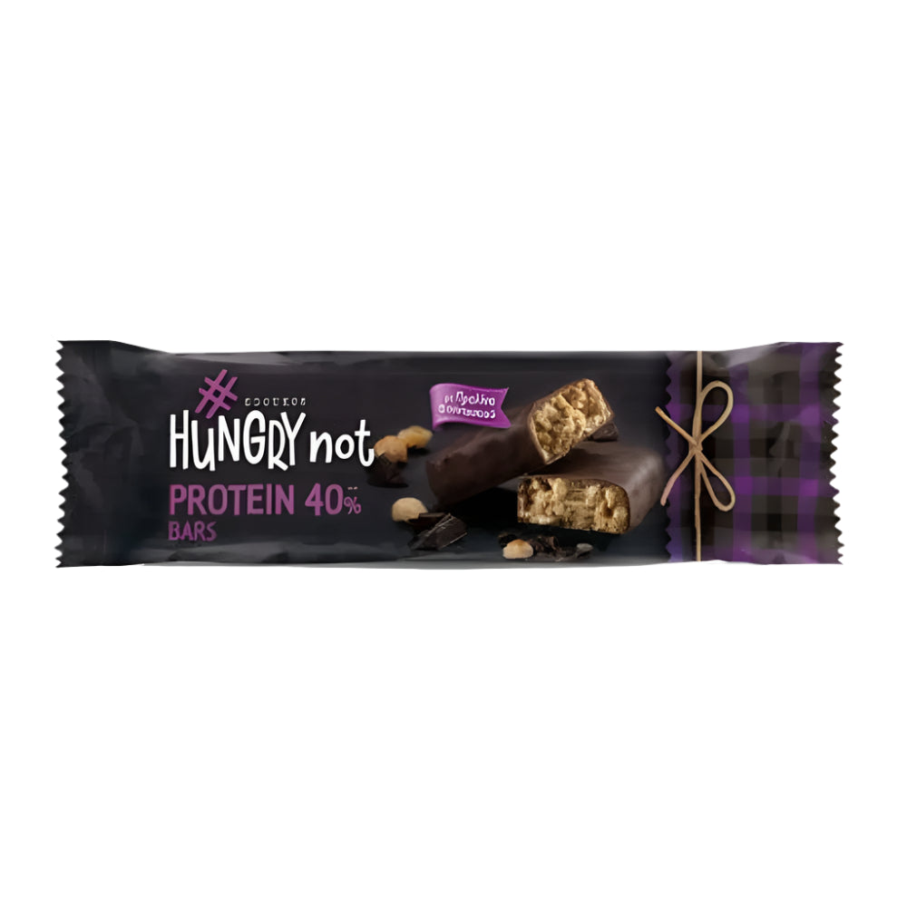 Hungry Not Barre Hyper Protéinée 40% Chocolat Praliné & Noisette 45g ...