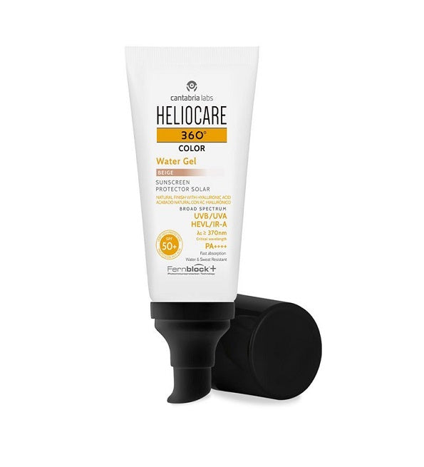 Heliocare 360° color water Gel Beige spf50+ 50ml | Wlidaty Maroc - 1er ...