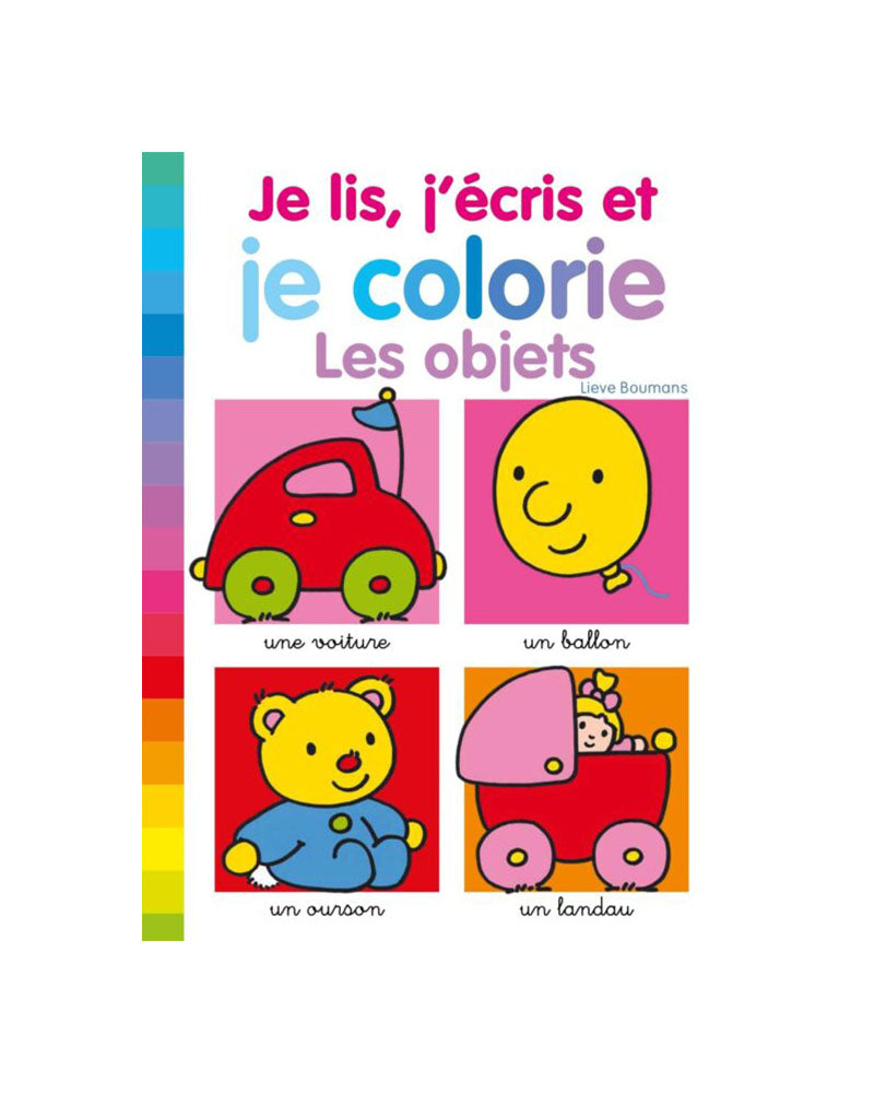 Plume Univers Je Lis J'écris Et Je Colorie - Les Objets | Wlidaty Maroc ...