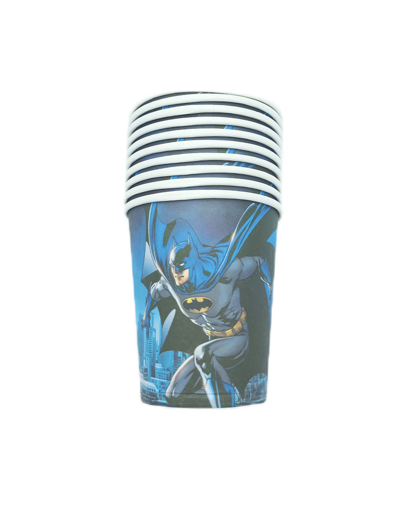 Kit de 10 Gobelets - Batman, Fête, Anniversaire Enfant Bébé, Thème ...