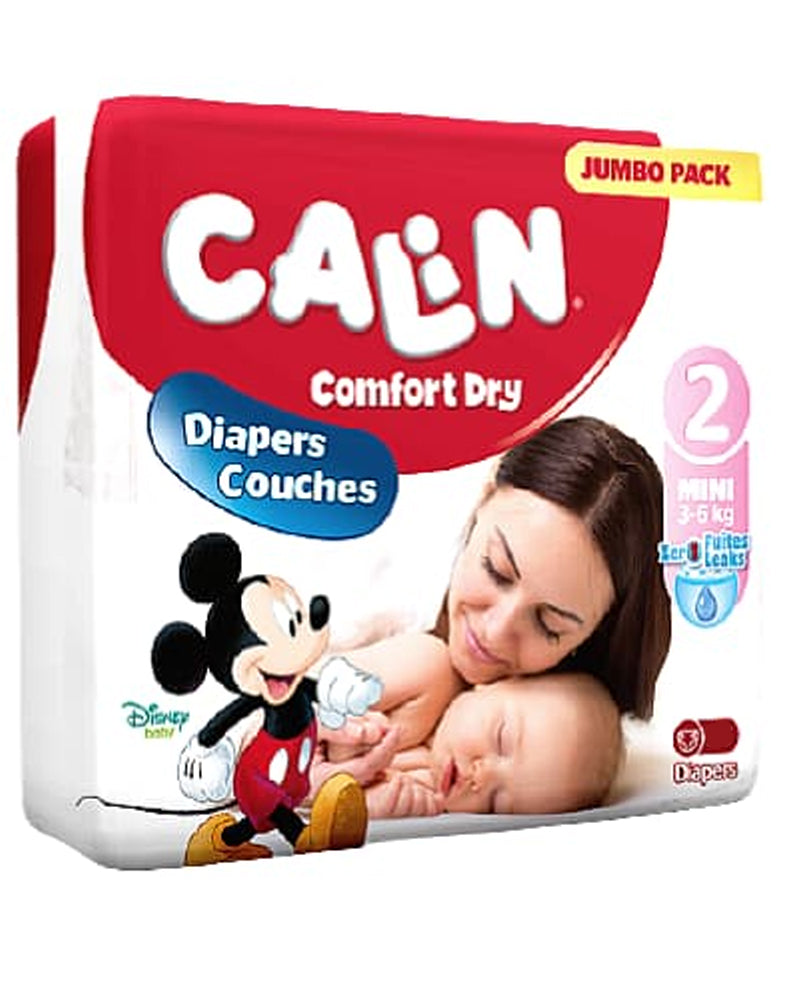 Calin Baby Diapers Size 2 - 66 Units | Wlidaty Morocco - #1 Family E ...