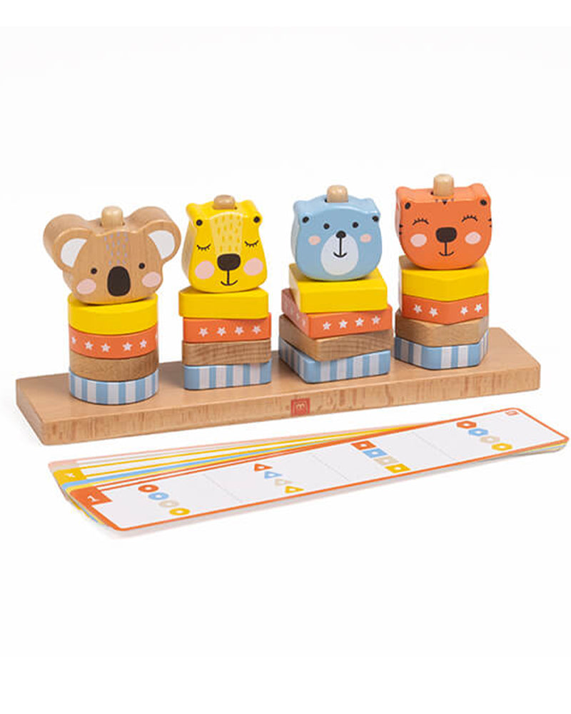 Eurekakids - Geo Stacking Animals Jungle 24M+ | Wlidaty Maroc - 1er ...